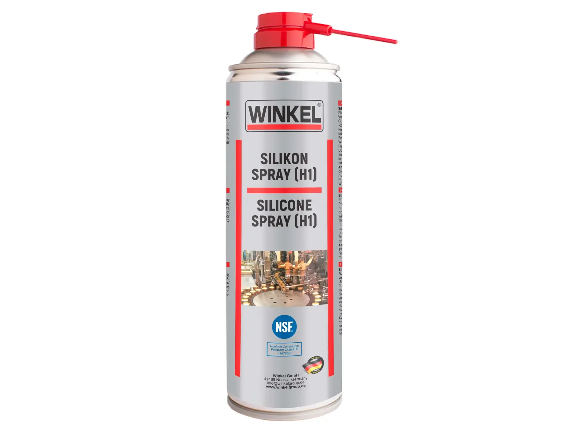 Winkel Silicone Spray H1 500ml - Limnios