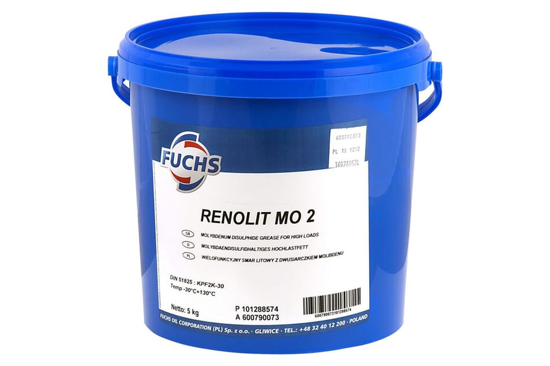 ΓΡΑΣΟ ΓΡΑΦΙΤΗ RENOLIT MO2 FUCHS 5kg - Λήμνιος E-Shop