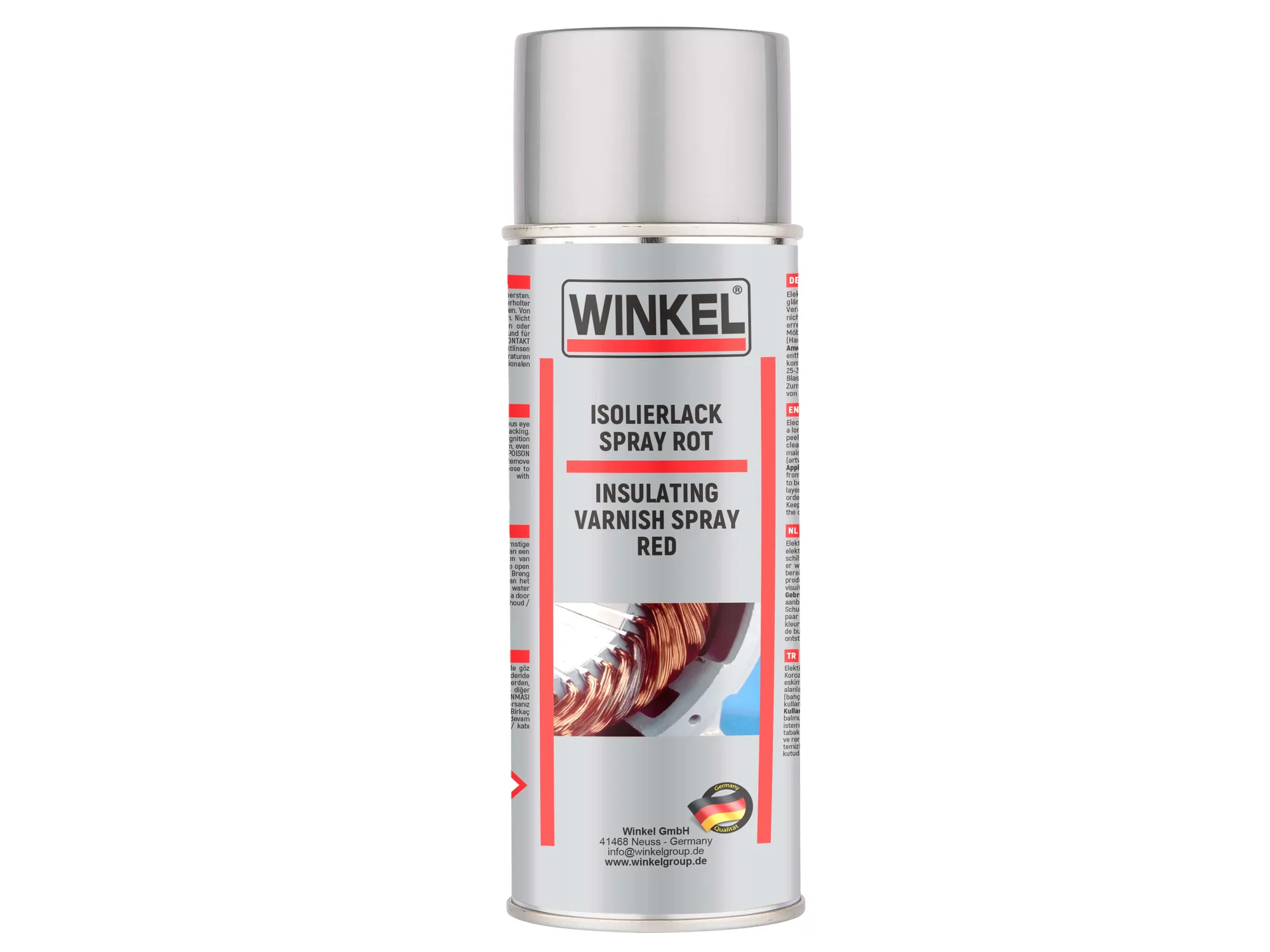 ΣΠΡΕΥ ΜΟΝΩΤΙΚΟ ΒΕΡΝΙΚΙ ΚΟΚΚΙΝΟ 400ml WINKEL - Λήμνιος